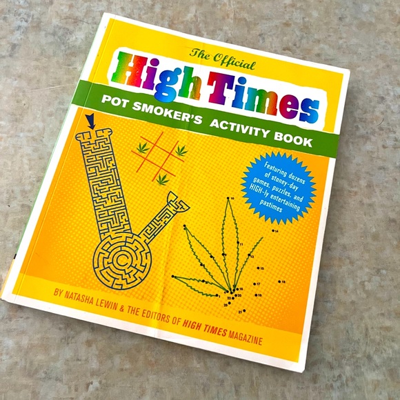 High Times | Games | Stoner Activity Book 42 | Poshmark